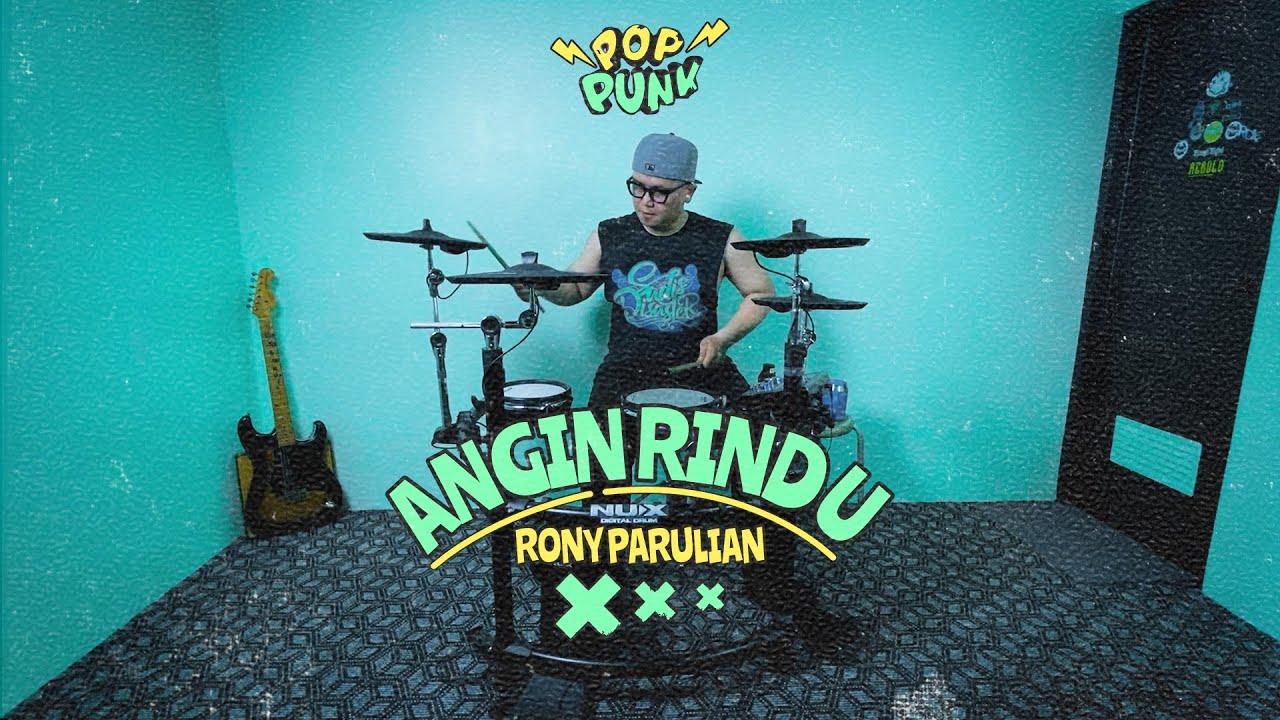 Rony Parulian - Angin Rindu | Pop Punk Version (Drum Cover) by EBOD ...
