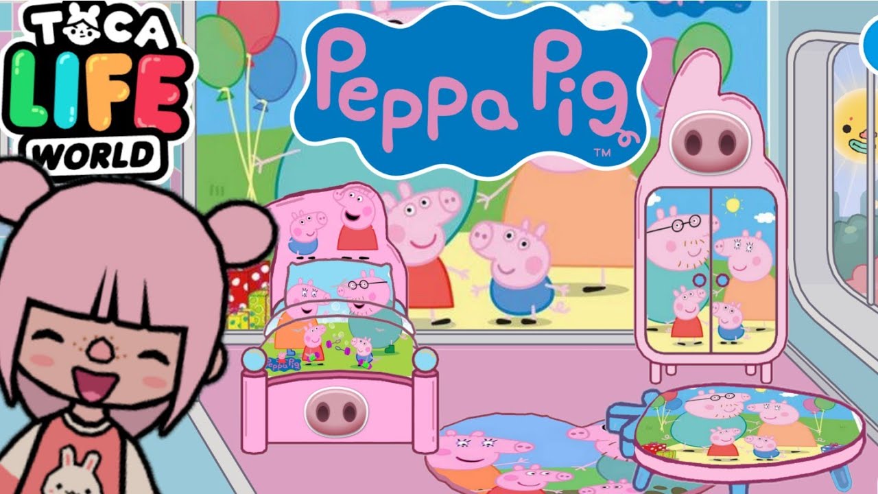Peppa Pig's House In Toca life World / Toca Boca / Toca Hannah - YouTube