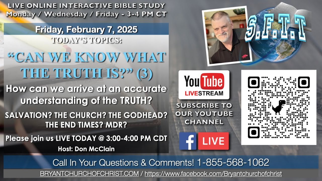 “CAN WE KNOW WHAT THE TRUTH IS?” (3) - YouTube