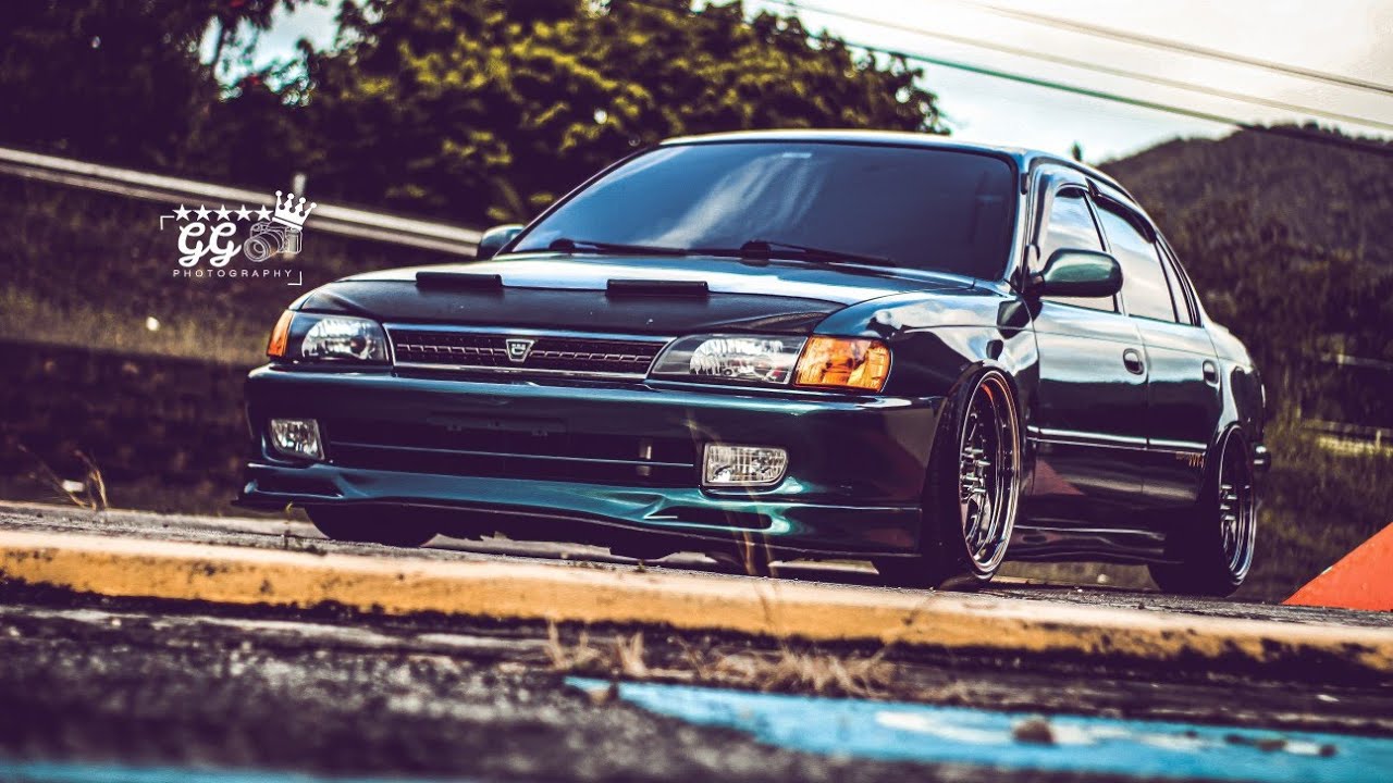 AE101 BAGGED Toyota corolla 95 ( parte 3 ) - YouTube