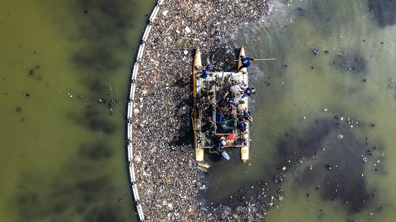 Plastic Fischer x River Cleanup - Stopping River Plastic in Bandung ...