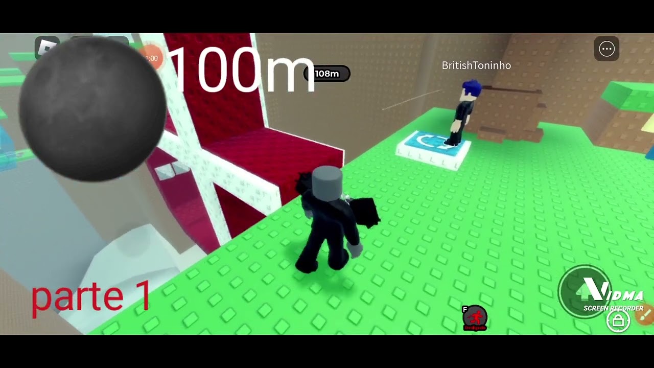 nos temos que chegar nos 100m nos conseguimos? (parte 1)(roblox) - YouTube