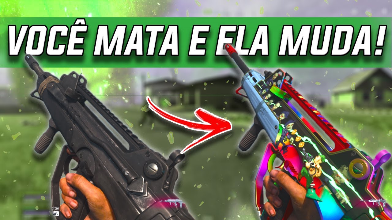 AS NOVAS SKINS REATIVAS DO COD WARZONE! QUANTO MAIS VOCÊ MATA, MAIS ELA ...