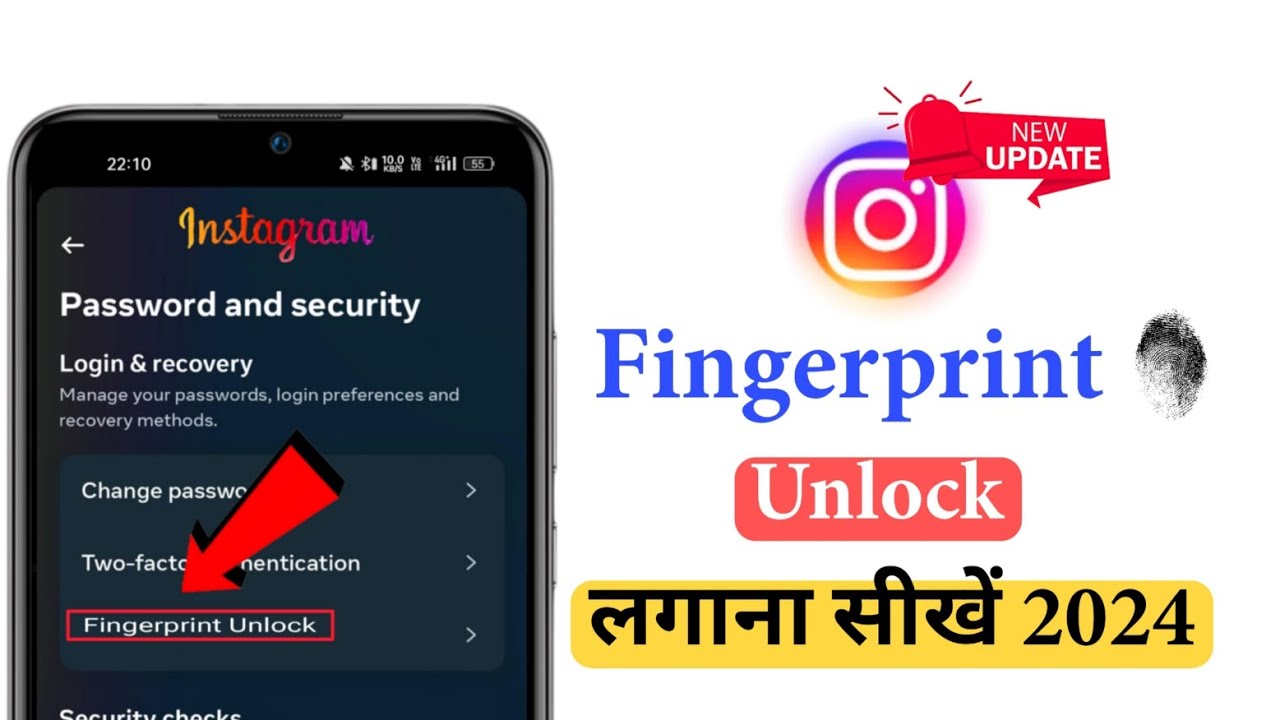 Instagram Fingerprint Lock 2024 | How To Lock Instagram App with ...