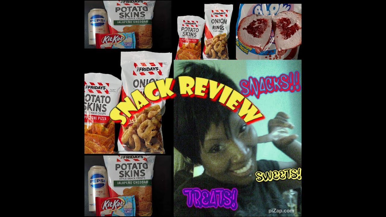 SNACK REVIEW: PEPSI NITRO VANILLA, FRIDAY'S POTATO SKINS & ONION RINGS ...