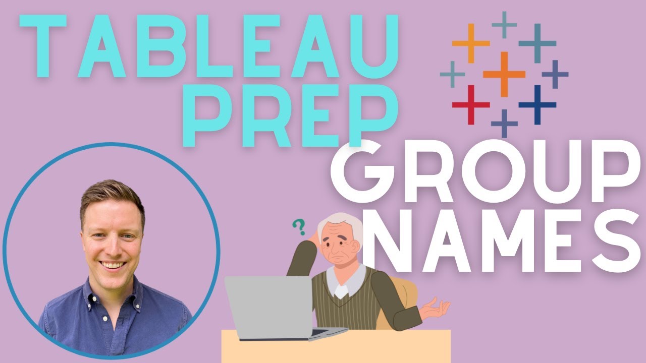 How Tableau Prep Decides Default Group Names - YouTube