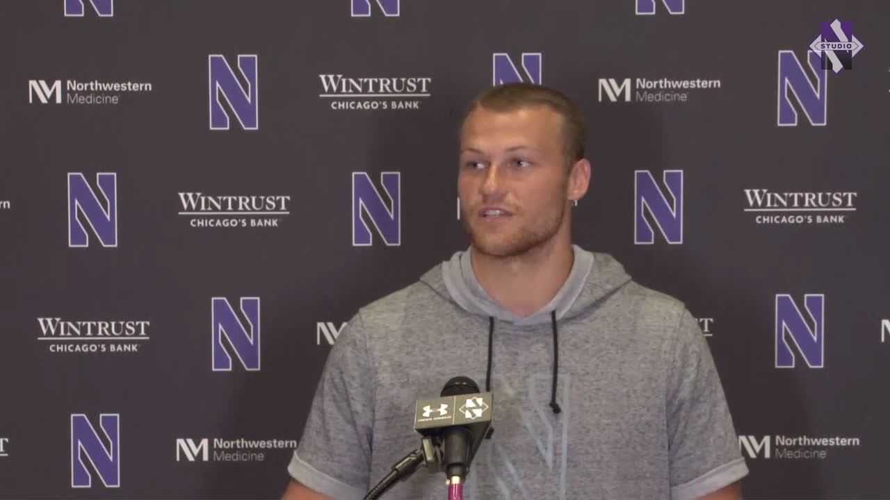 Football - Media Day: Blake Gallagher (8/7/19) - YouTube