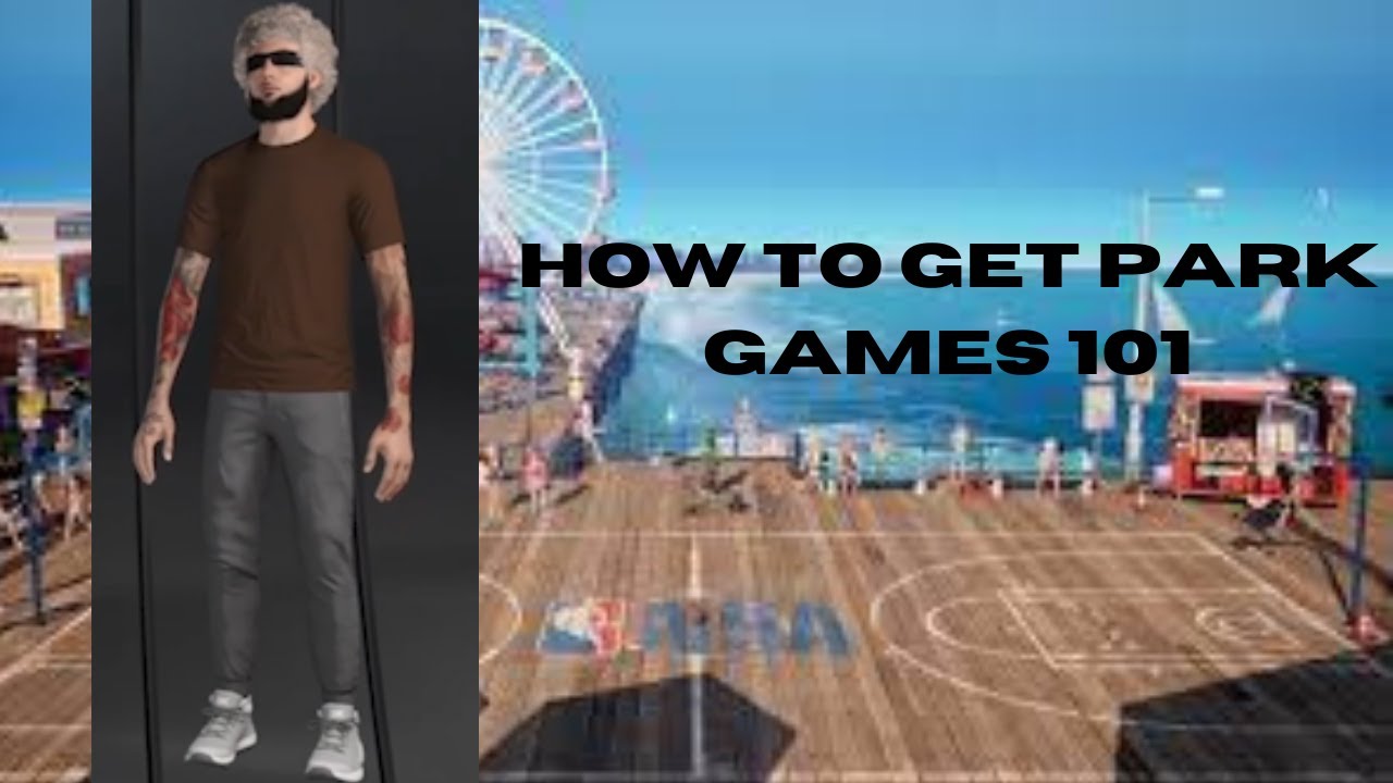 HOW TO GET PARK GAMES 101 - YouTube