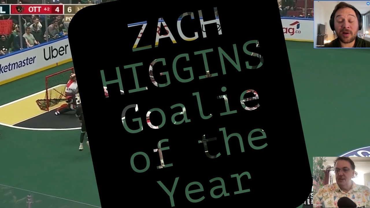 NLL Goalie of the year Zach Higgins ITWOBL Inside the World of Box ...
