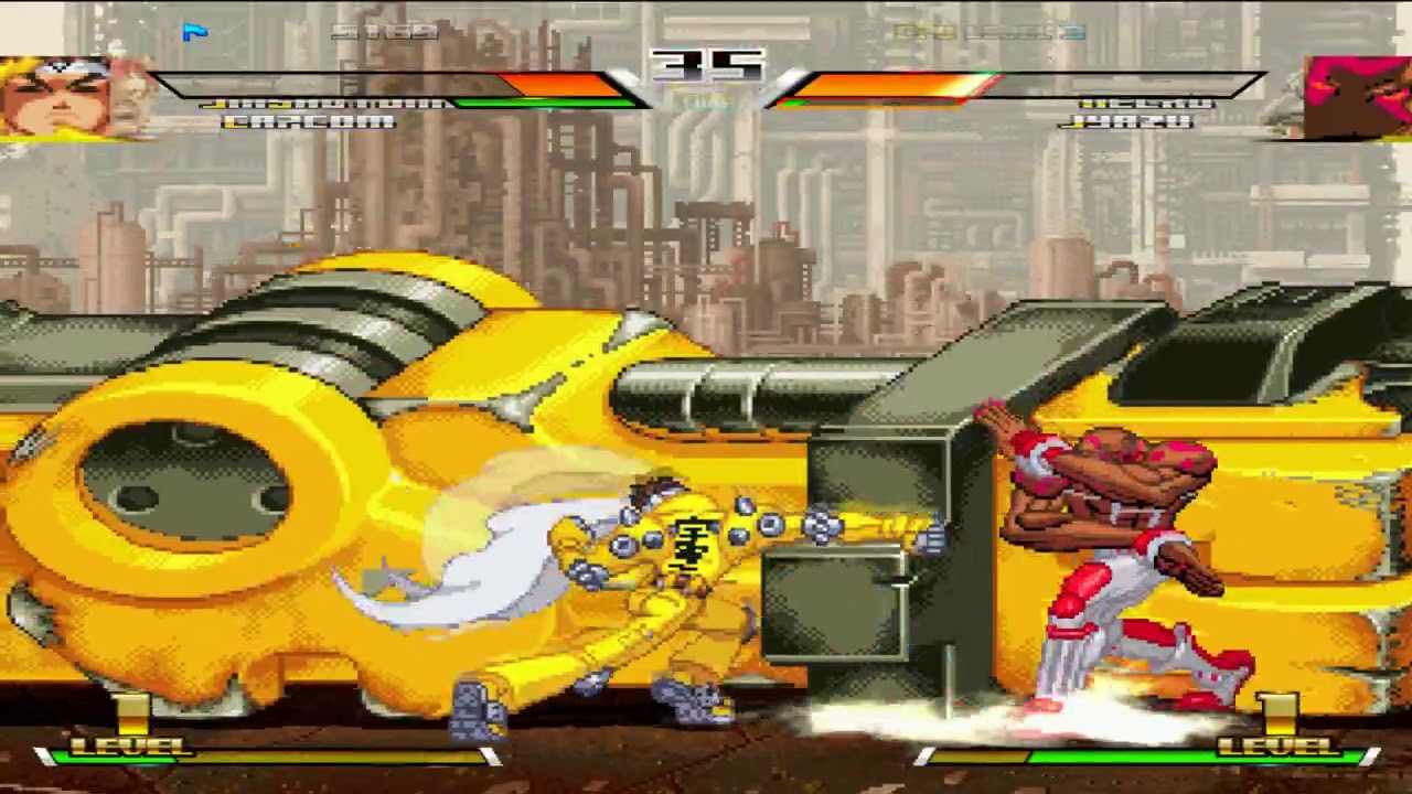 CVS TAG TEAM Jin Saotome & Captain Commando Arcade Playthrough "Mugen ...