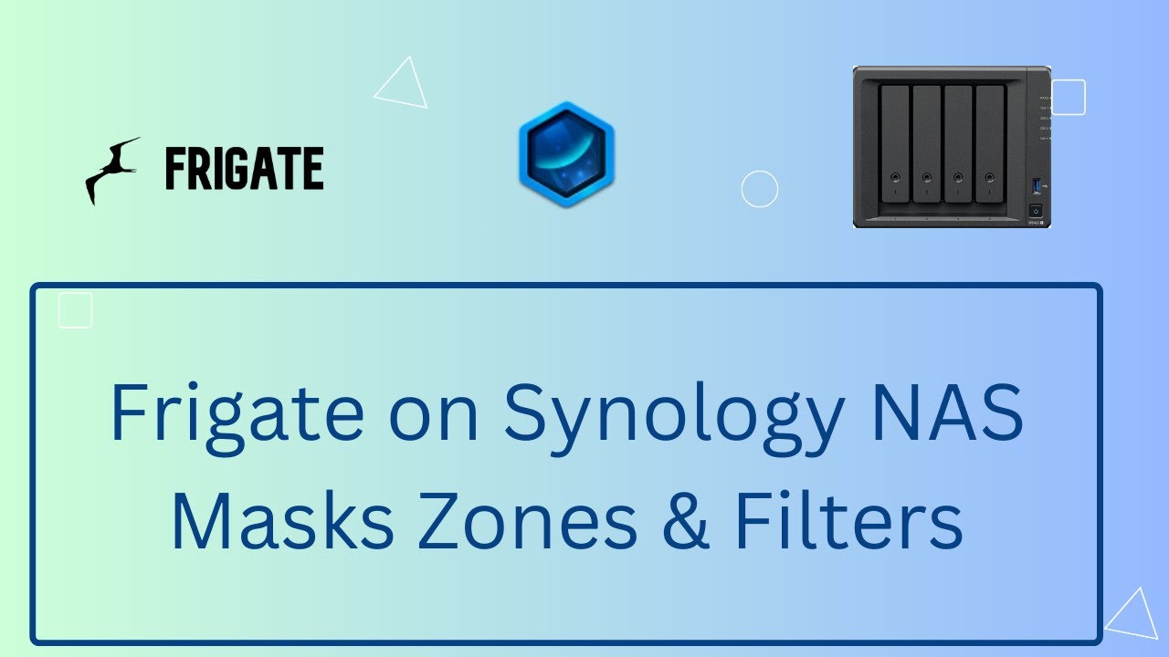 Frigate on Synology NAS - Part 2 - Masks Zones and Filters - YouTube