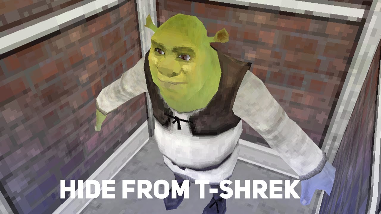 T-Shrek 3D | Hide From Shrek - YouTube