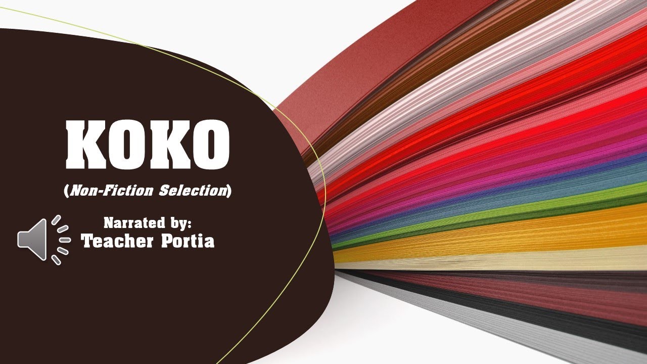 Reading Selection: KOKO - YouTube