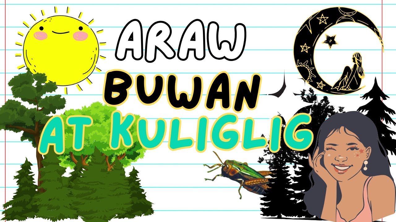 Araw Buwan at Kuliglig | Maikling Kwentong Pambata | Fairytales | Short ...