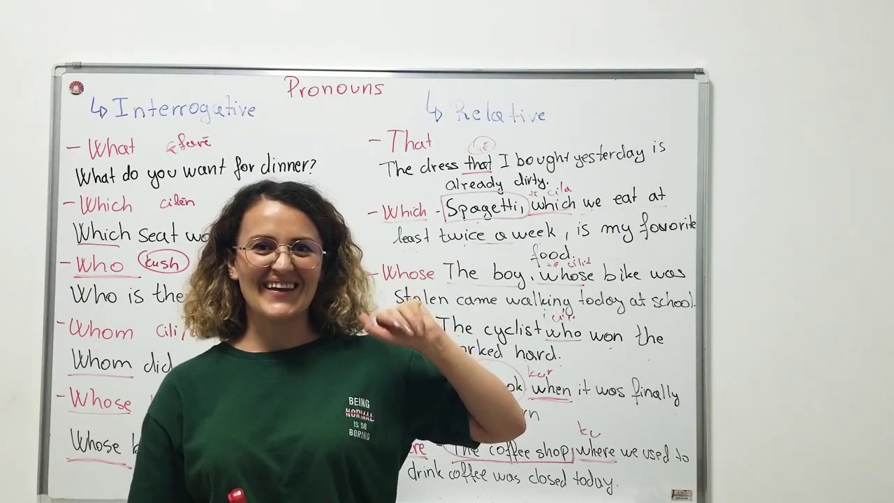 Lesson 11. Interrogative & Relative Pronouns Përemrat pyetës dhe lidhës ...