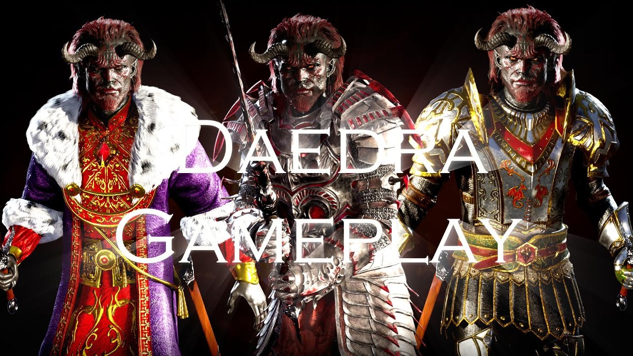 Oblivion Remastered Dremora Showcase - YouTube