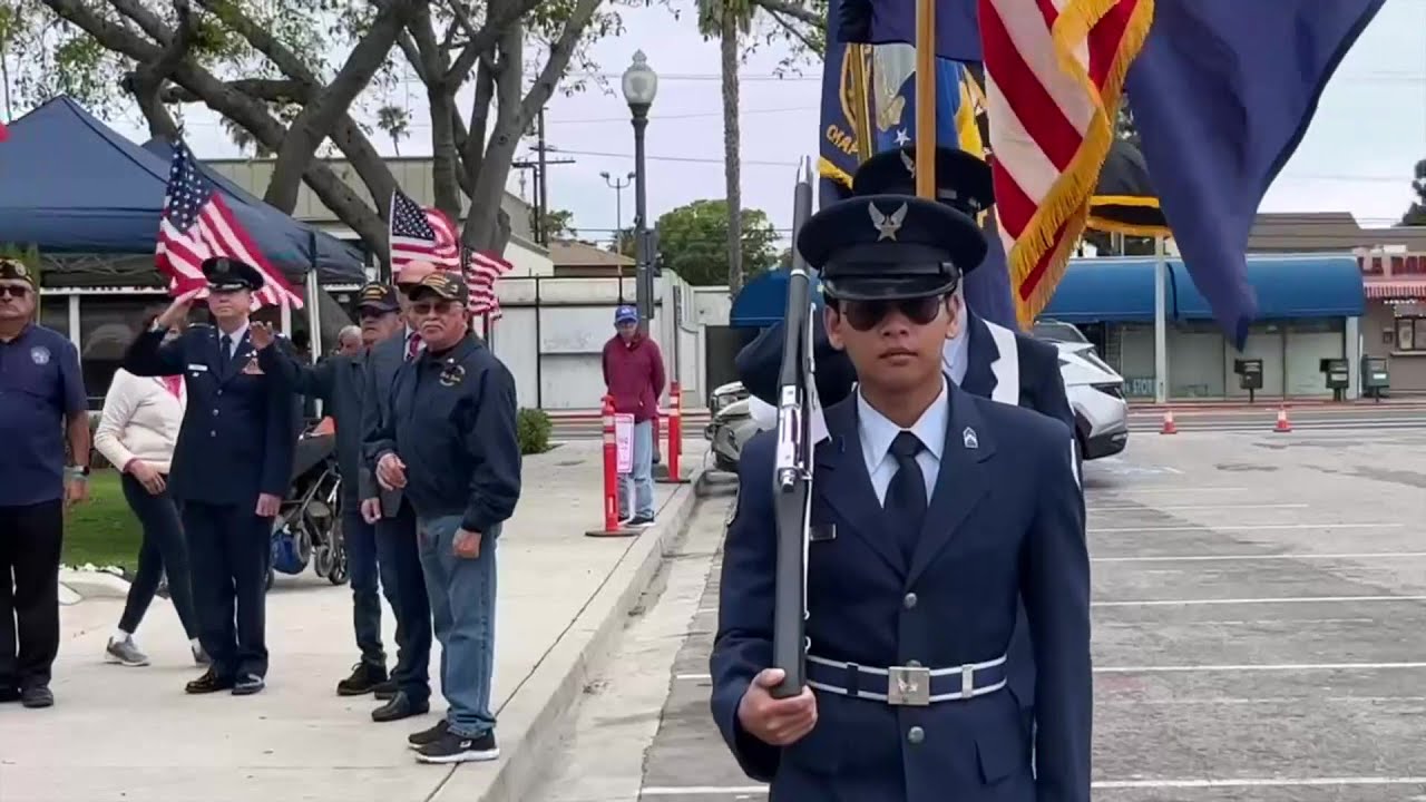 Remember and Honor Memorial Day ceremony held in Oxnard - YouTube