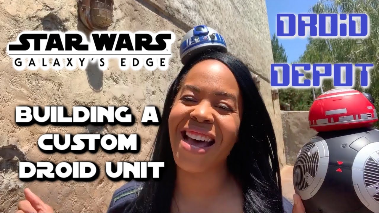 Building a Custom Droid Unit at the Droid Depot | STAR WARS GALAXY'S ...