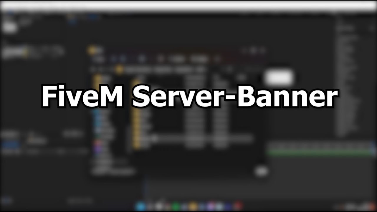 FiveM - Server-Banner / Speedart - YouTube
