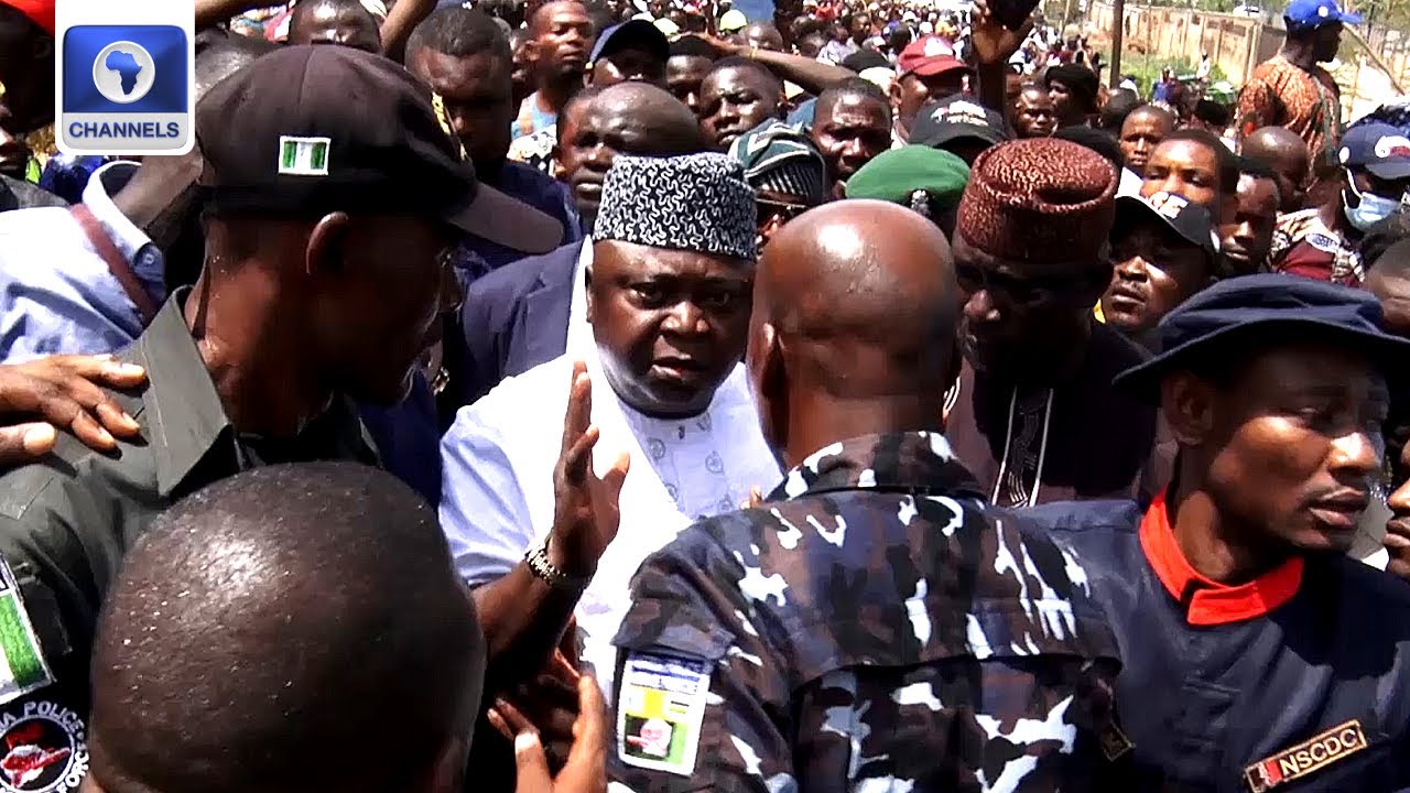 Ogun Gov Poll: Ladi Adebutu Leads Protest In Abeokuta, 'You're A Sore ...