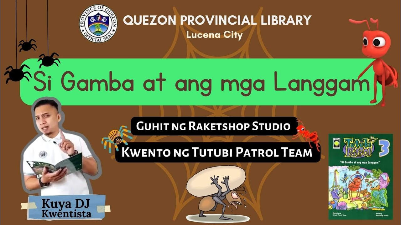 Tutubi Patrol " Si Gamba at ang mga Langgam" | Mga Kwentong Pambata ...