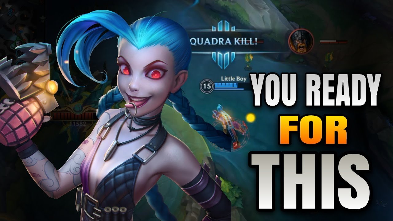 Wild Rift JINX Montage | JINX Best Moments & Outplays | Highlights #1 ...