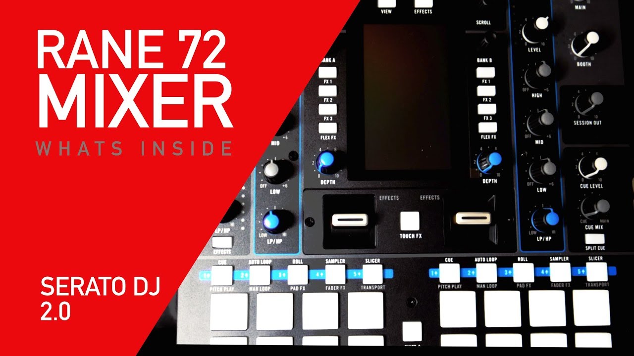 Rane 72 Mixer Serato Dj | Unboxing Whats Inside - YouTube