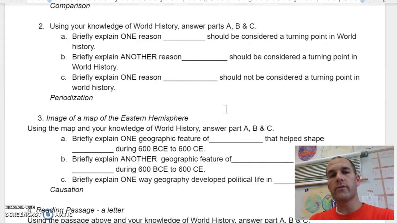How to SAQ - APWH - YouTube