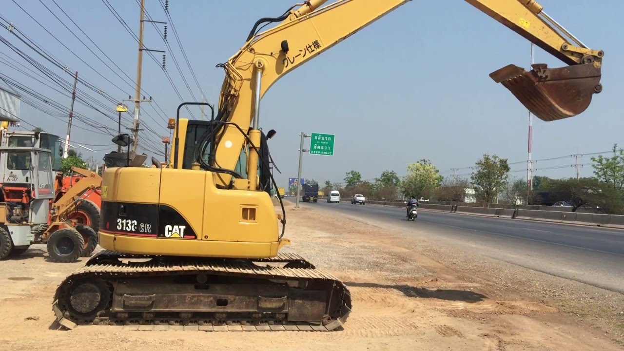 ขายแล้ว SOLD CAT 313C CR www.thaispmotor.com 081-2990958 - YouTube