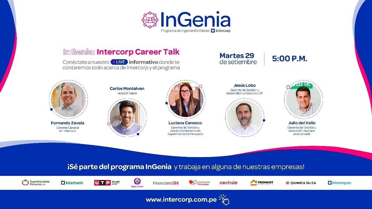 InGenia: Intercorp Career Talk - YouTube