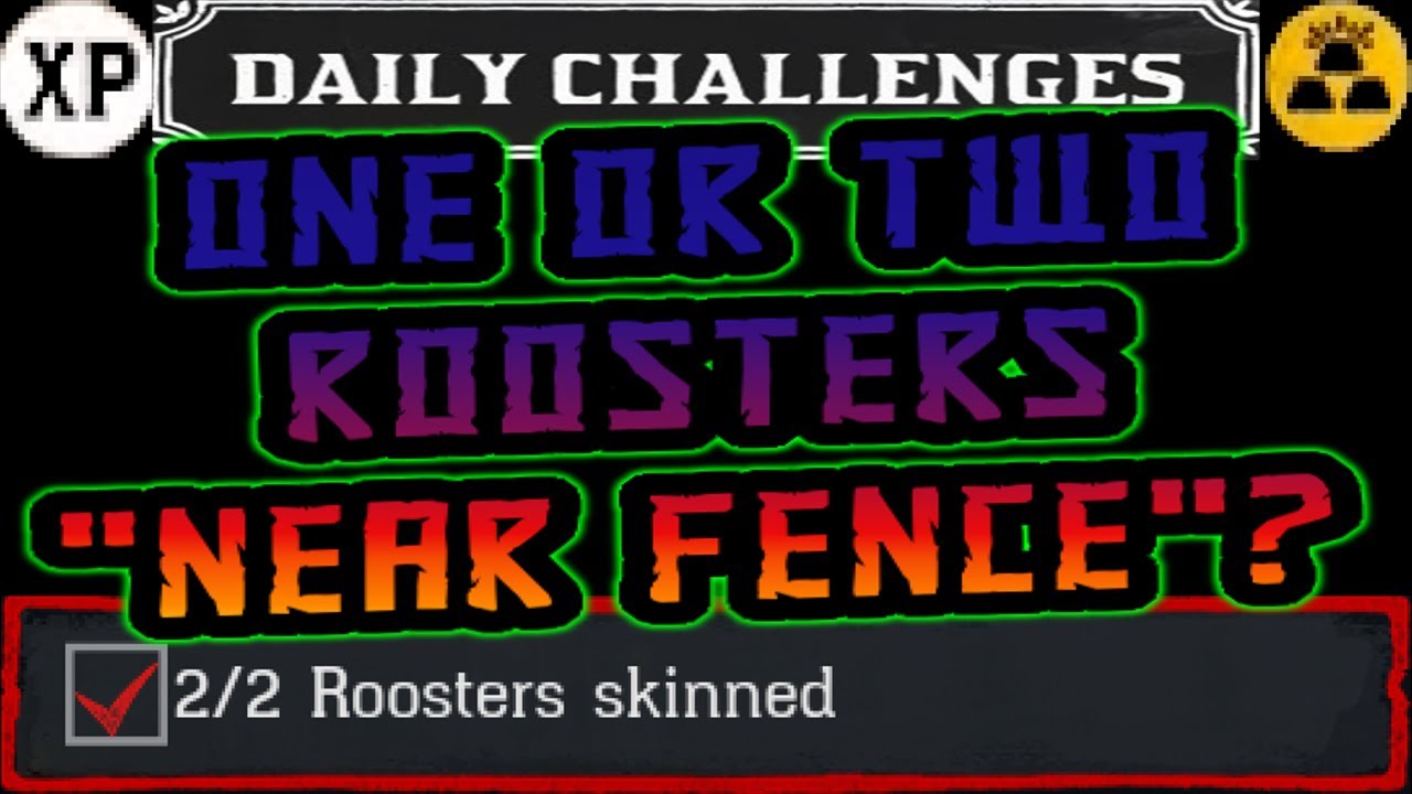 🐓 (New Hanover) Rooster Location RDR2 Online Daily Challenge Locations ...