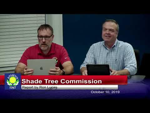 Athens Shade Tree Commission - October 11, 2019 - YouTube