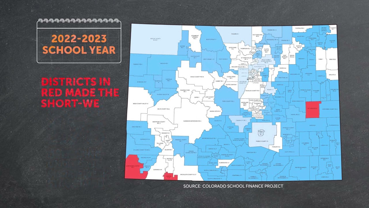 Map Of Colorado School Districts Youth Connections | The Colorado