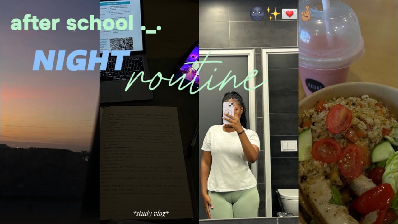 After school NIGHT 🌚💌Routine~study vlog - YouTube