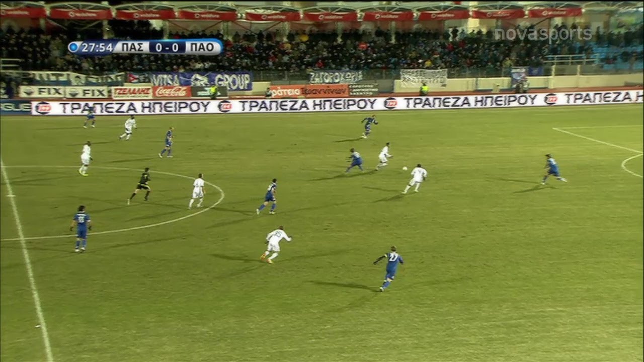 ΠΑΣ Γιάννινα - Παναθηναϊκός(0-1), 15/01/2012 - YouTube