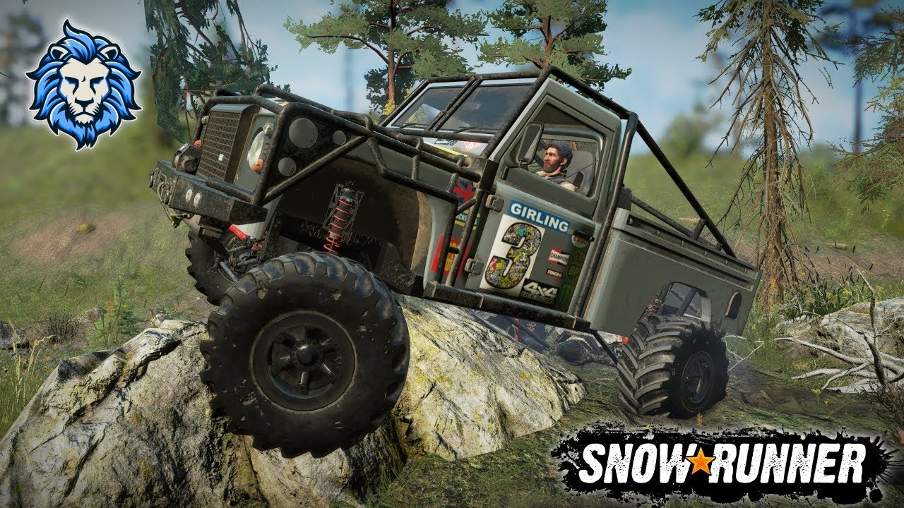 Snowrunner New Console Mod Land Rover Re-Offender by Iceberg101 WIP ...