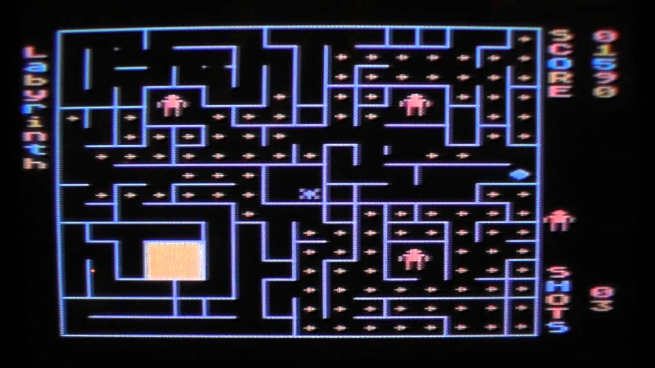 Let's Play Atari 8-Bit: Labyrinth (Broderbund) - YouTube