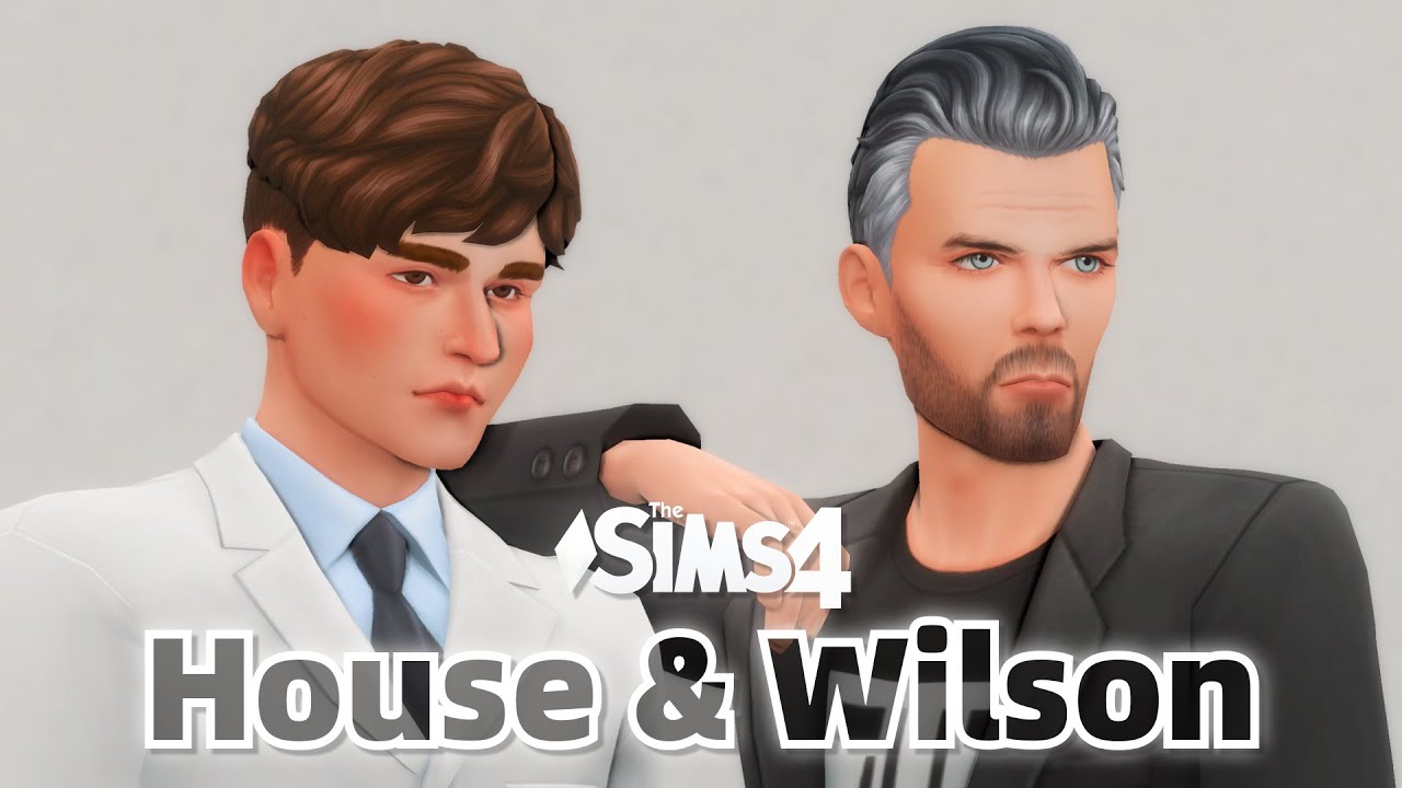 🏥House & Wilson | The Sims 4 Create A Sim | House, M.D. - YouTube