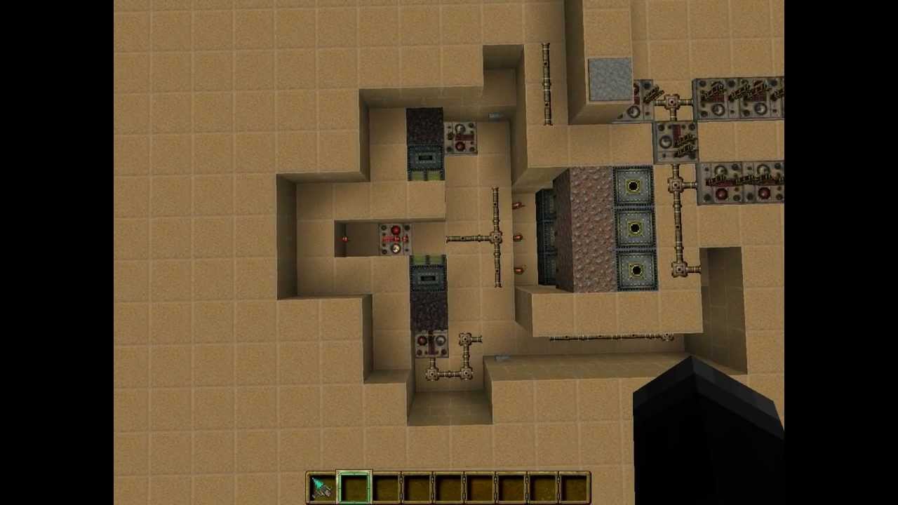 Minecraft - Lava Dispenser Trap - YouTube