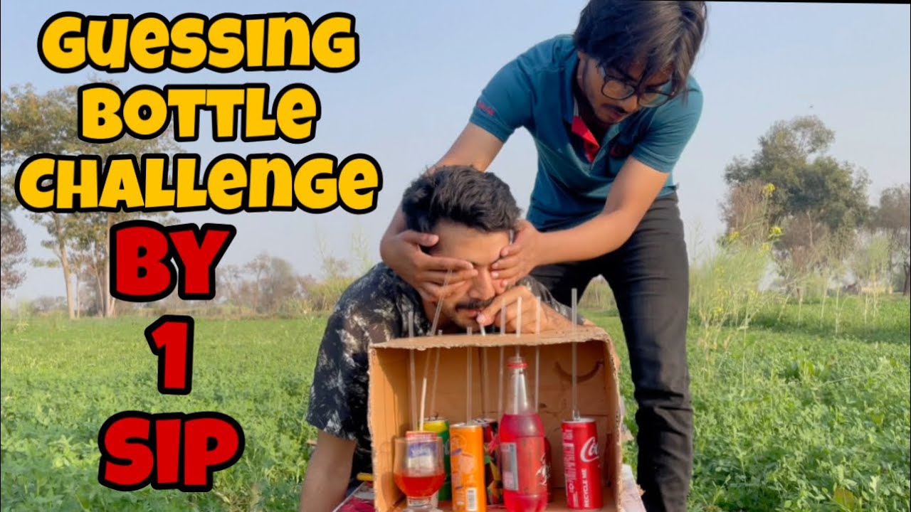 Guessing Bottles by 1 sip 😎| Bottle Challenge - YouTube