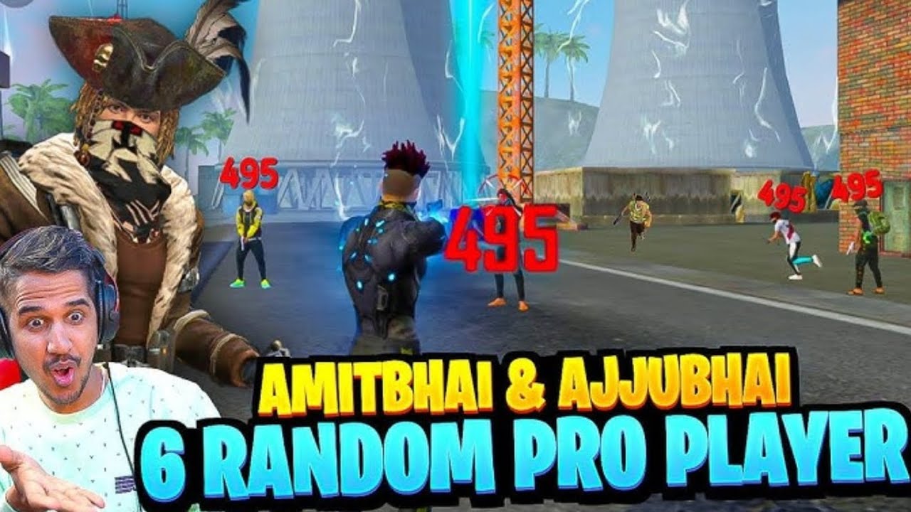 BR-/495% headset superhit video Ajju bhai Amit bhai RANDOM PRO PLAYER ...