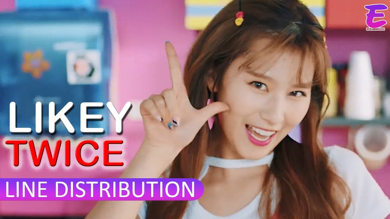 [LINE DISTRIBUTION] TWICE - LIKEY - YouTube