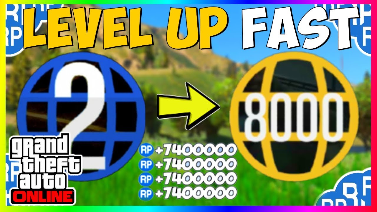 *SOLO* HOW TO LEVEL THE FASTEST WAY IN GTA 5 ONLINE (LEVEL FROM 1-1000 ...