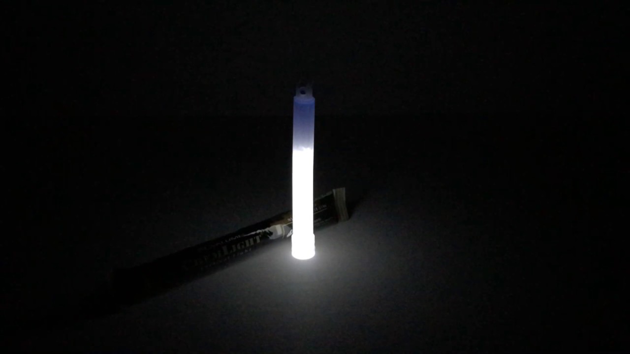 White 8 Hour ChemLight: 6" Cyalume Light Stick - YouTube