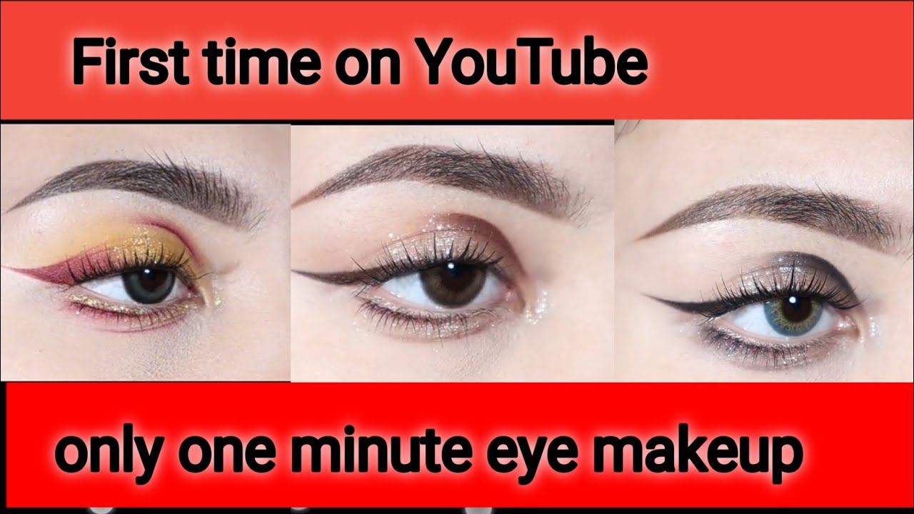 top3 simple and easy party eye makeup tutorial|| #beautytricks #makeup - YouTube