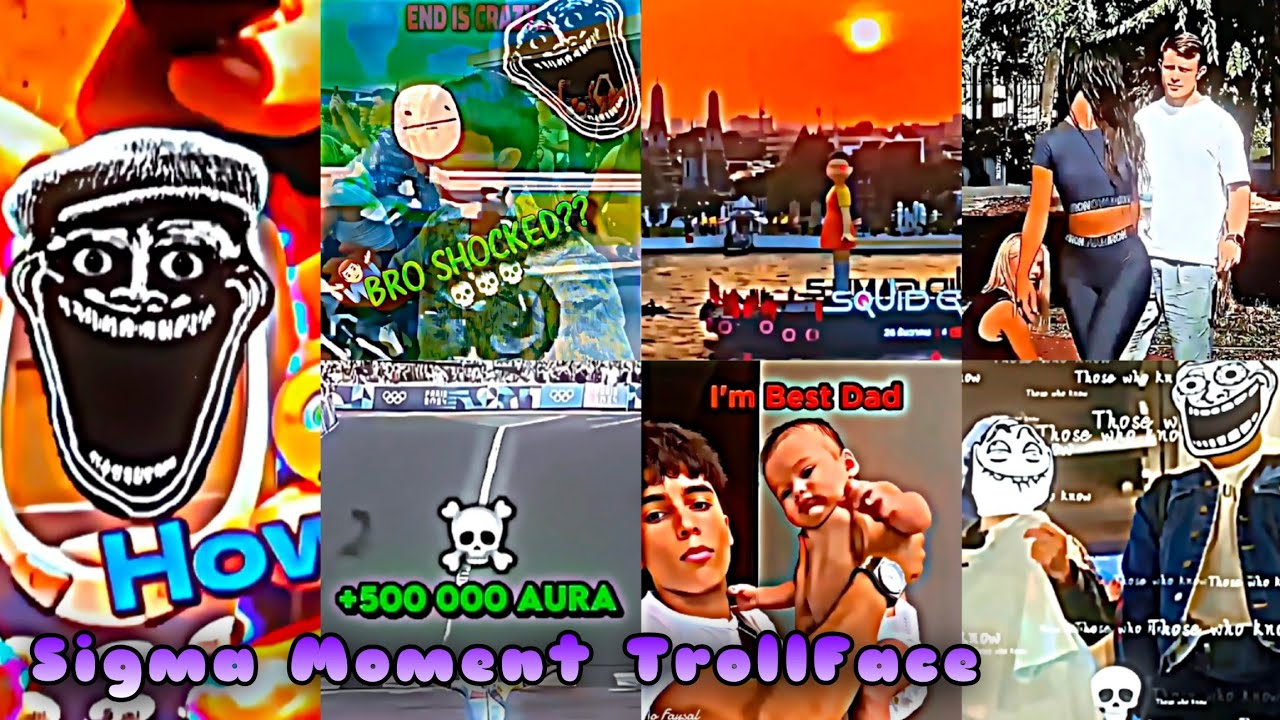 Ultimate TrollFace Compilation 🗿 Sigma Moments Of All TIME ☠️ Tiktoks ...