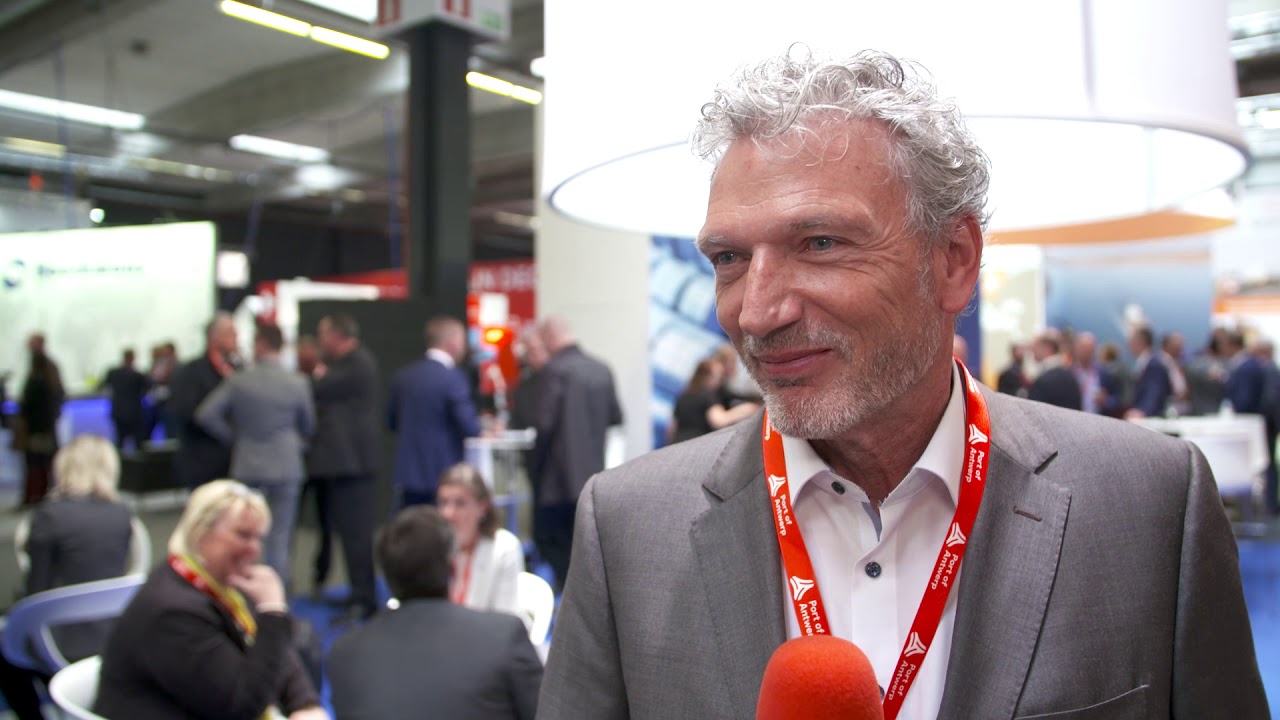 AntwerpXL 2019 - Visitor interview - Bert Smet, Euroports Belgium - YouTube