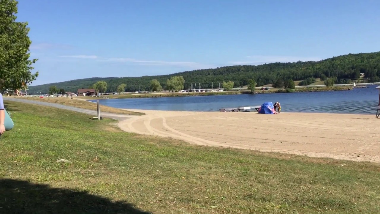 Mactaquac Provincial Park Beach - YouTube
