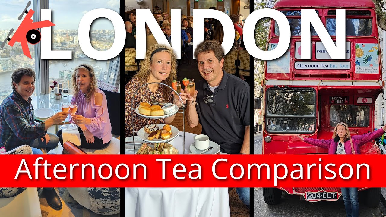 Four Fun Afternoon Tea Experiences in London - Which is the Best? - YouTube