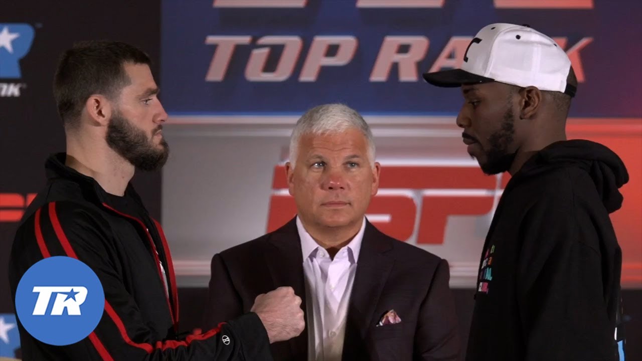Joe Smith Jr & Steve Geffrard 1st Faceoff of Fight Week | # ...